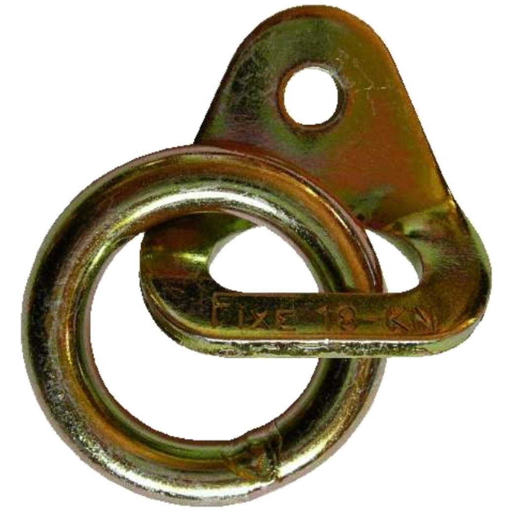 Fixe Hanger Lasche mit Ring Stahl M8 - Onlineshop speleo-concepts.com
